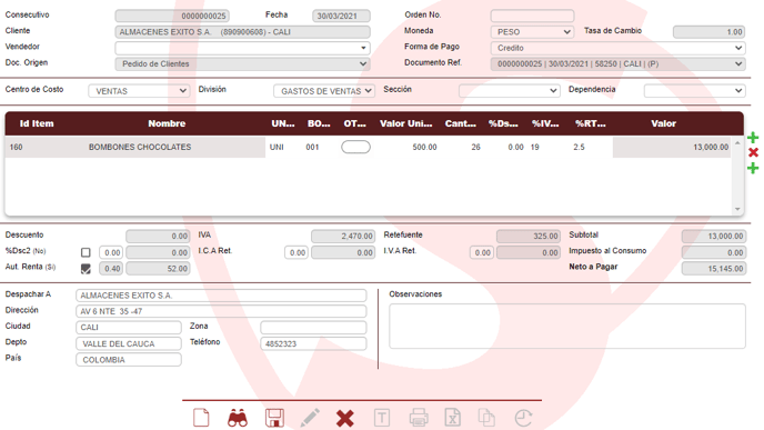 ¿Cómo realizar una remisión con base a un pedido?
