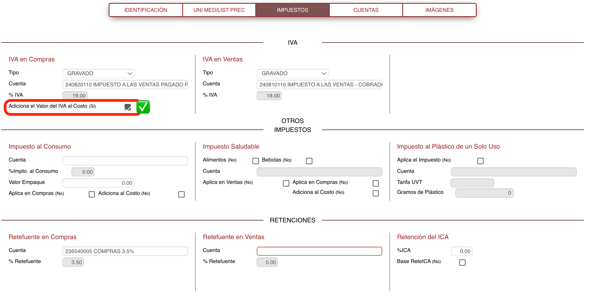 ¿Cómo calcular y contabilizar el IVA cuando es mayor valor del costo de ...